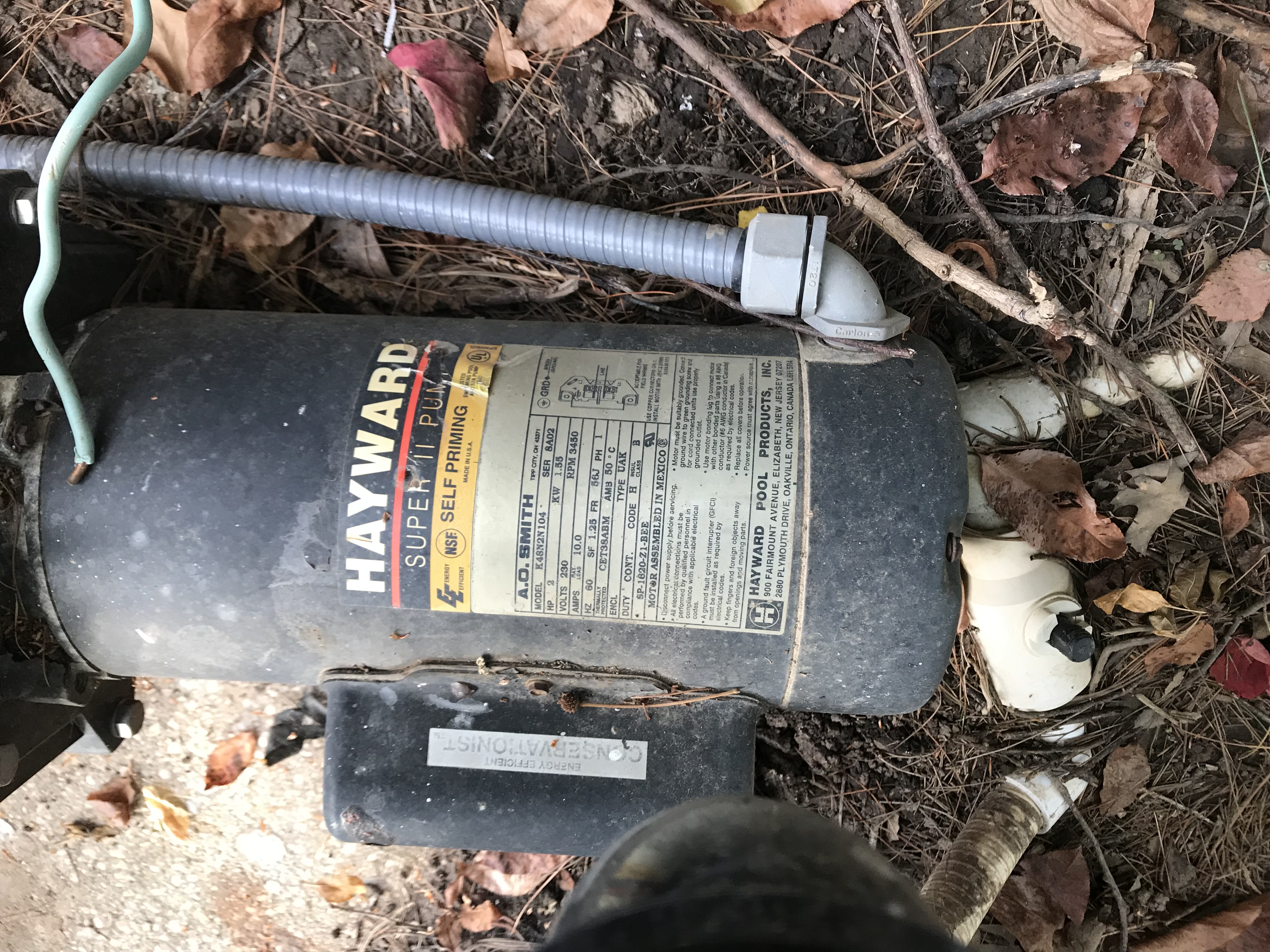 Hayward Super II Pump 2HP 220V 50HZ - SP3015X2051 - INYOPools.com