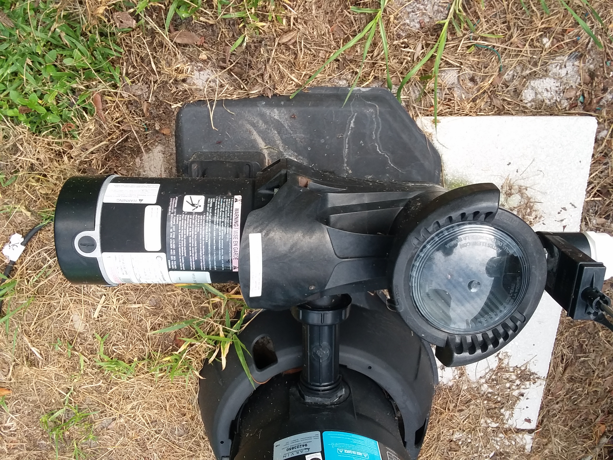 Magnetek Century (A.O. Smith) 1.5 HP Up Rate Thru Bolt Motor, Square ...