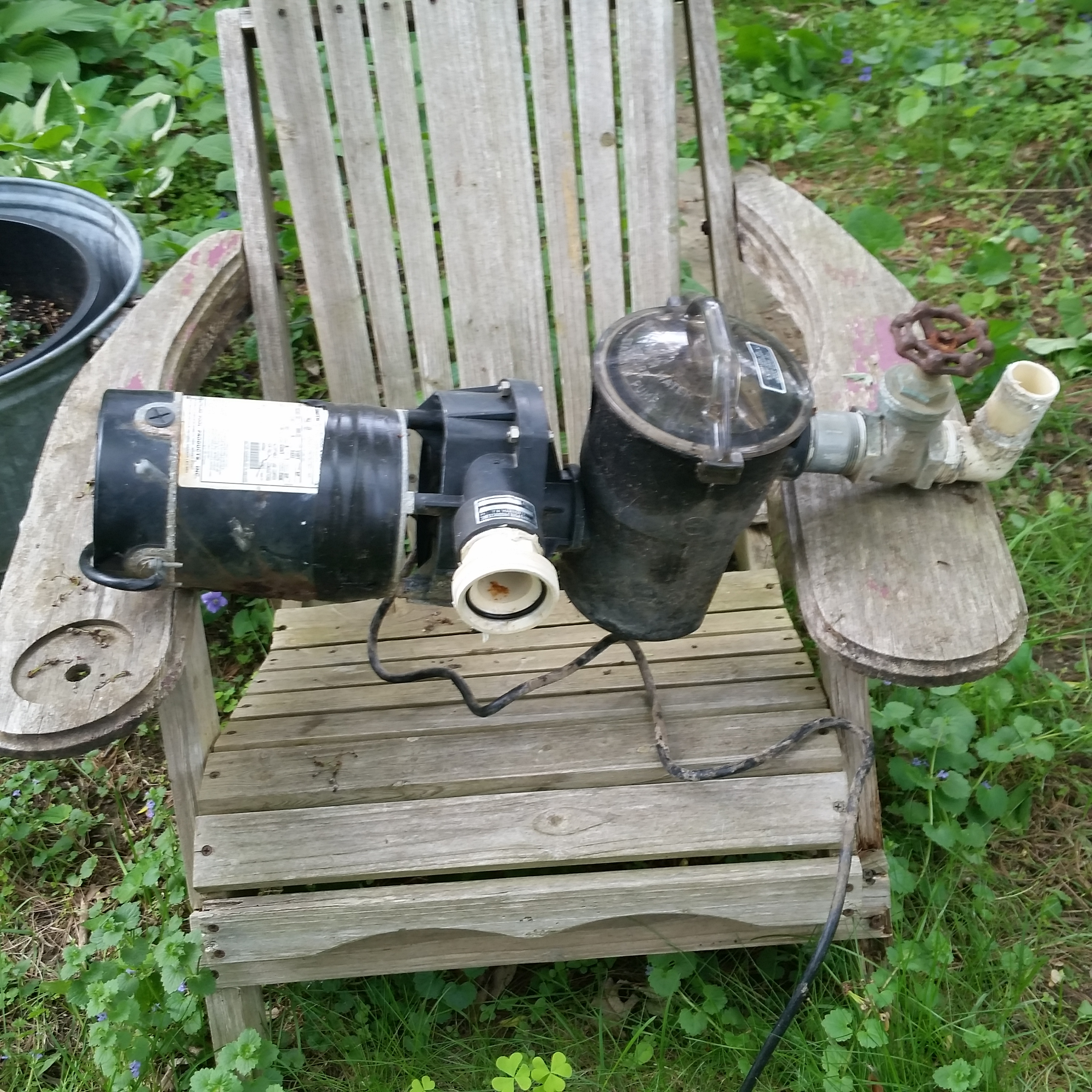 Magnetek Century (A.O. Smith) .75 HP Up Rate Thru Bolt Motor, Square ...