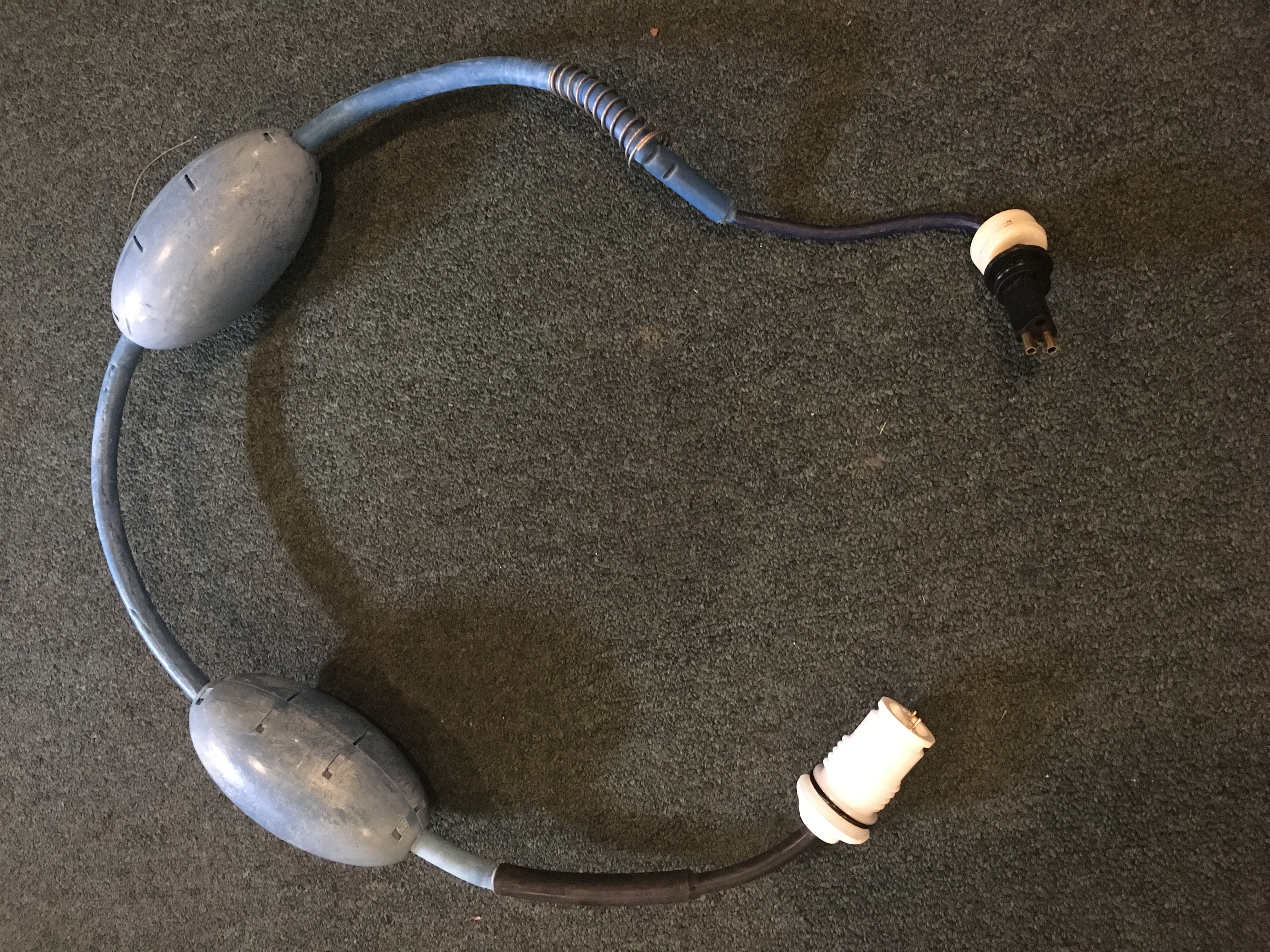 Maytronics Dolphin Cable with Swivel, 60', DIY Plug, Metal Spring ,2 ...