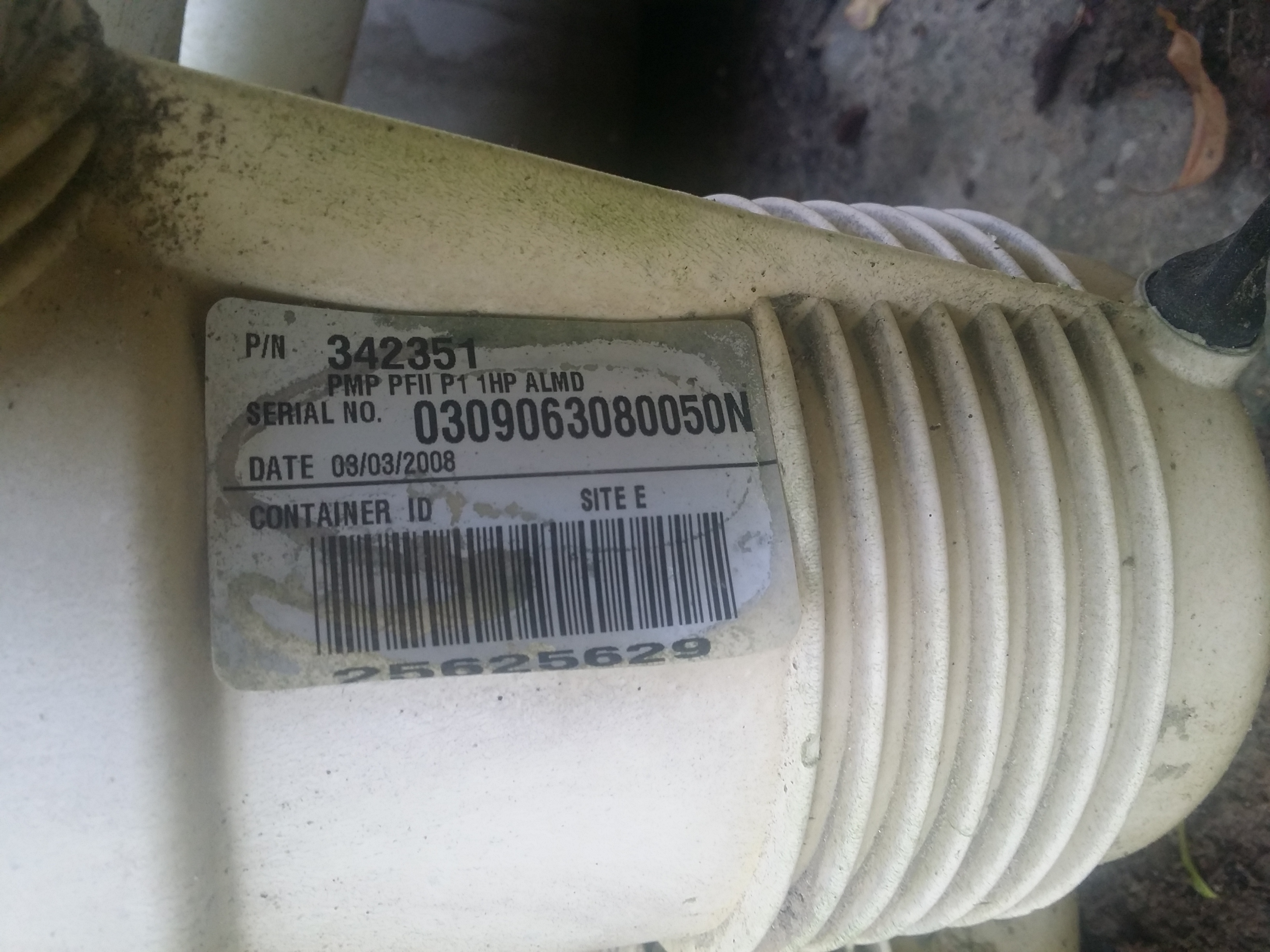 Pentair PacFab Challenger Pump Diffuser, CFII-Series, 0.5-0.75HP ...