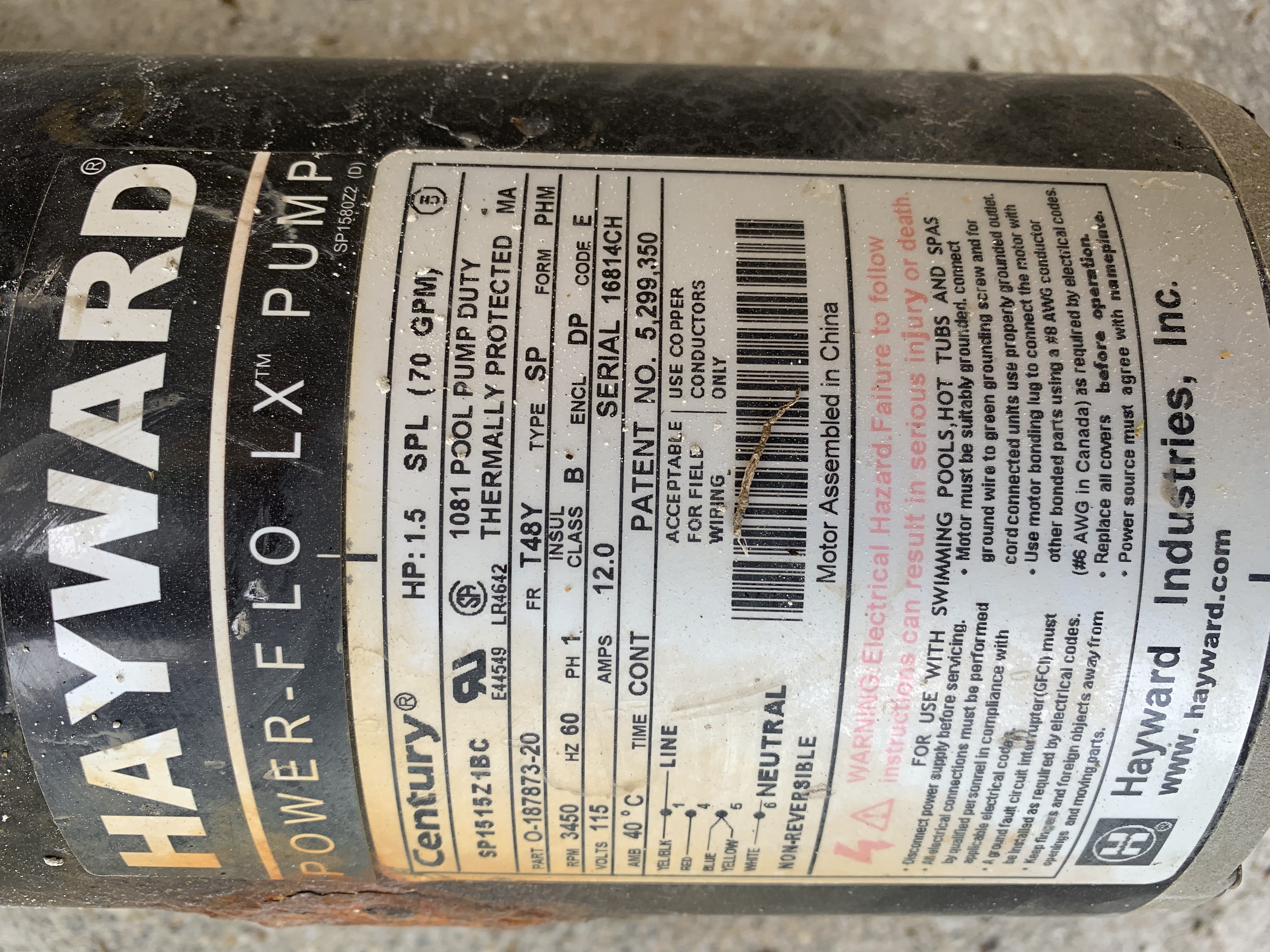 Questions for Pureline 1.5 HP Pure Pro XL Pump, Above Ground Pool ...