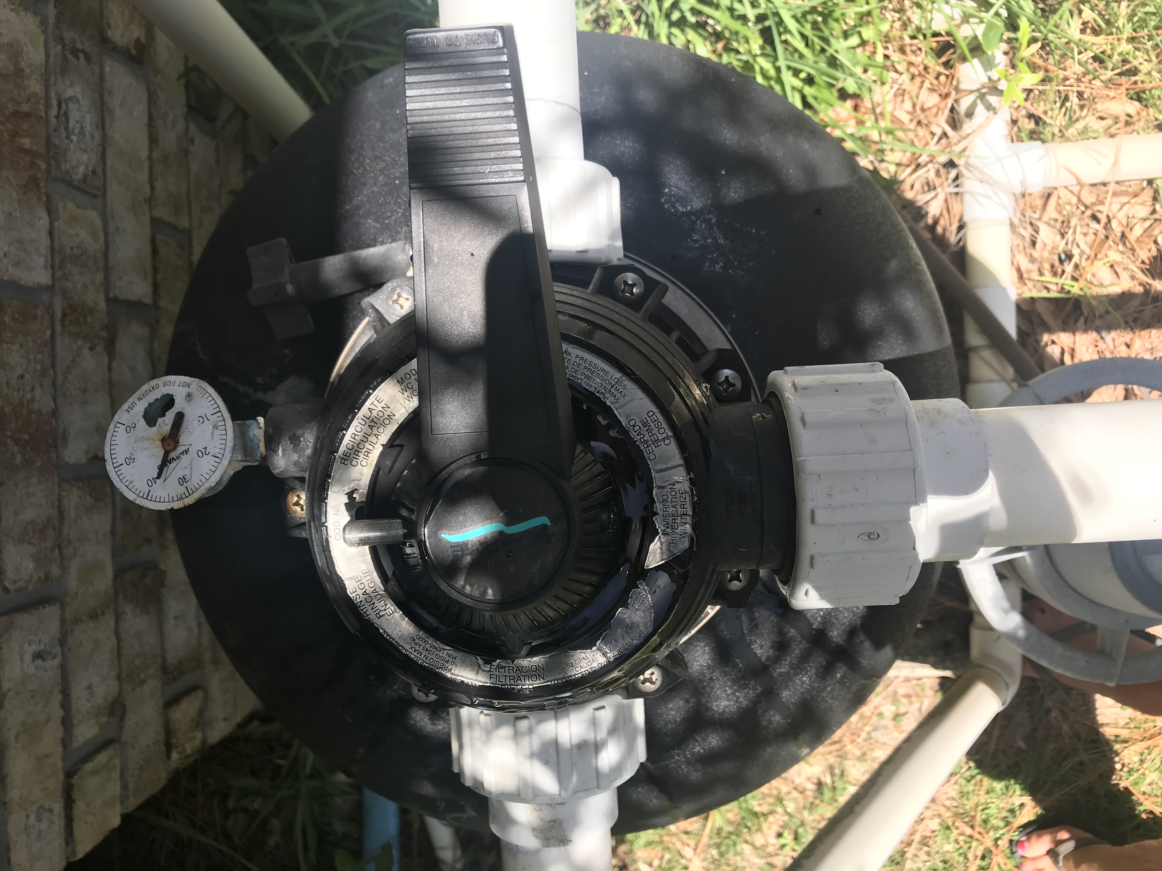 PureLine 6 Way Valve for NE6150 / NE6170 Filter - NEP2133 - INYOPools.com