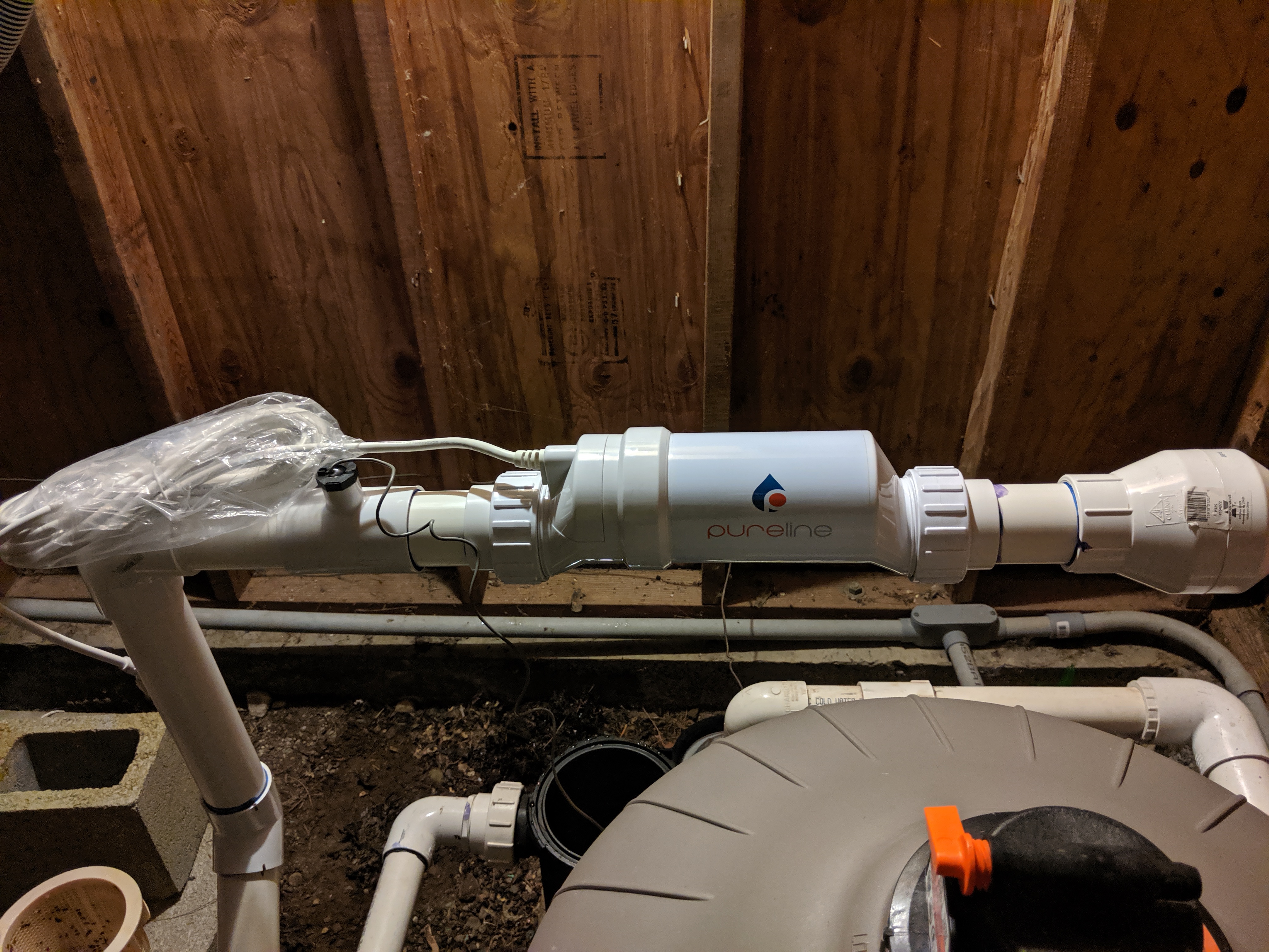 Pureline Pool Salt System 40,000 Gallons, Chlorine Generator, Control ...