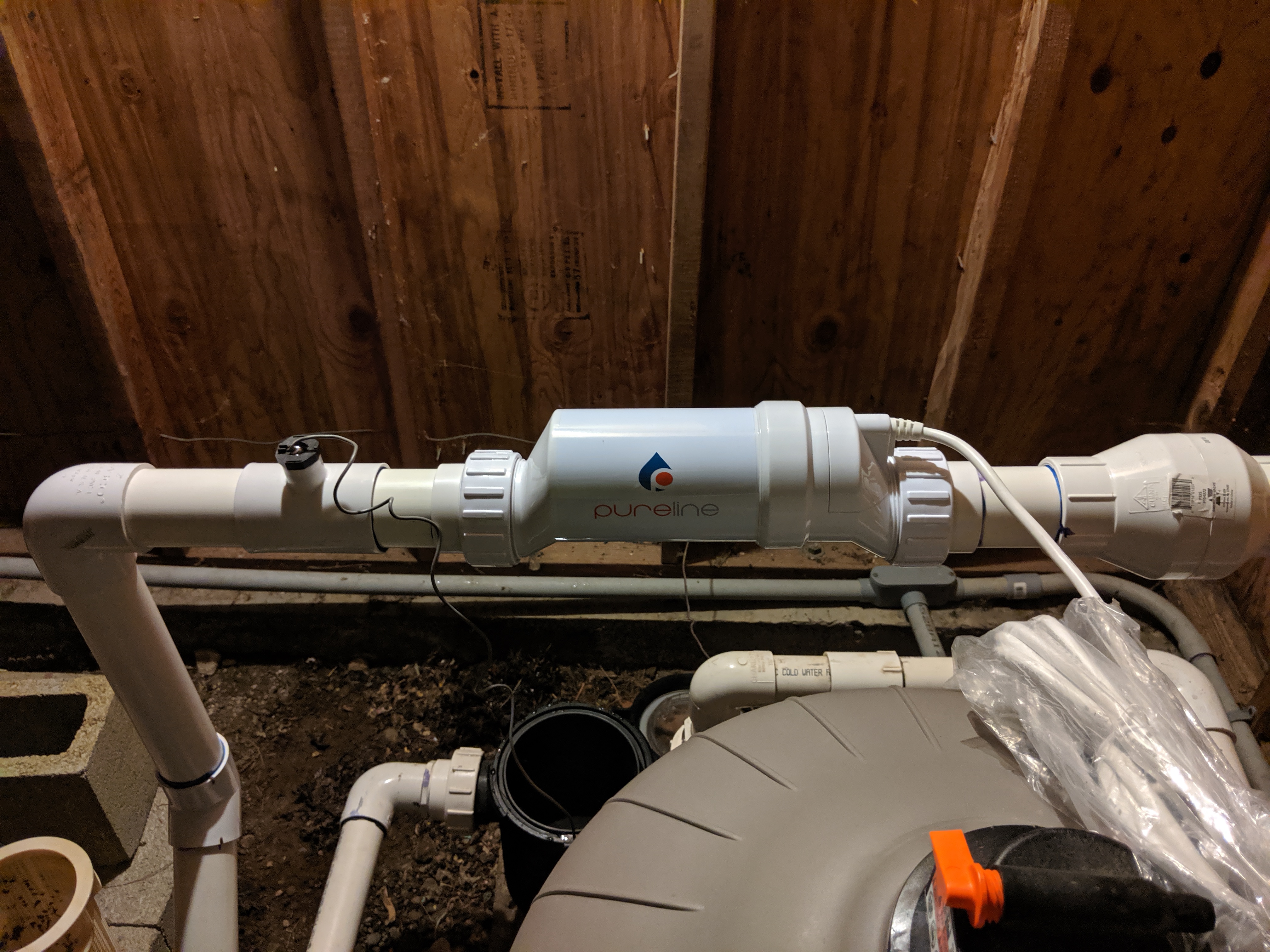 Pureline Pool Salt System 40,000 Gallons, Chlorine Generator, Control ...