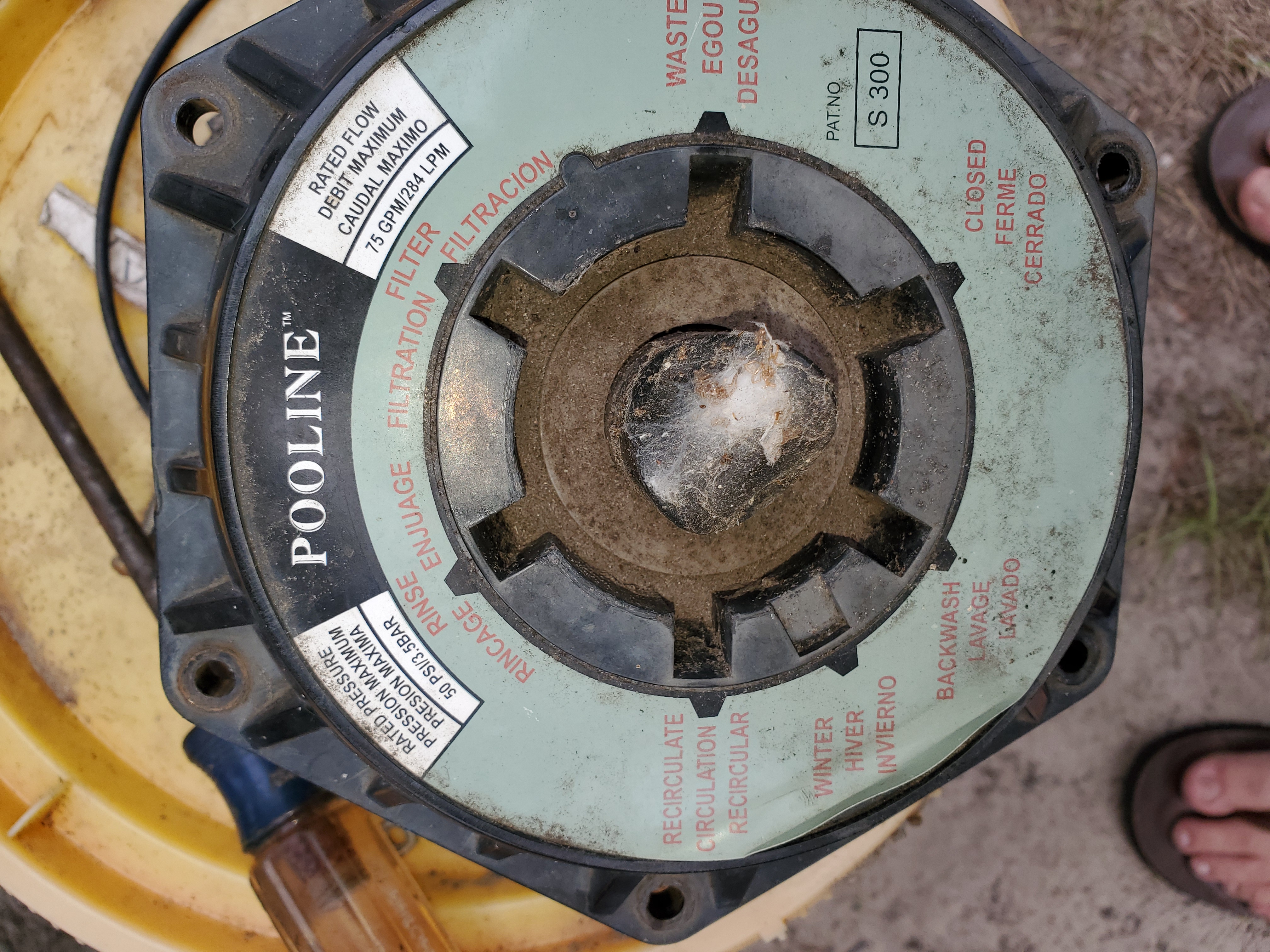 PureLine Replacement Sand Filter Valve Upper Assembly w/ Spider Gasket ...