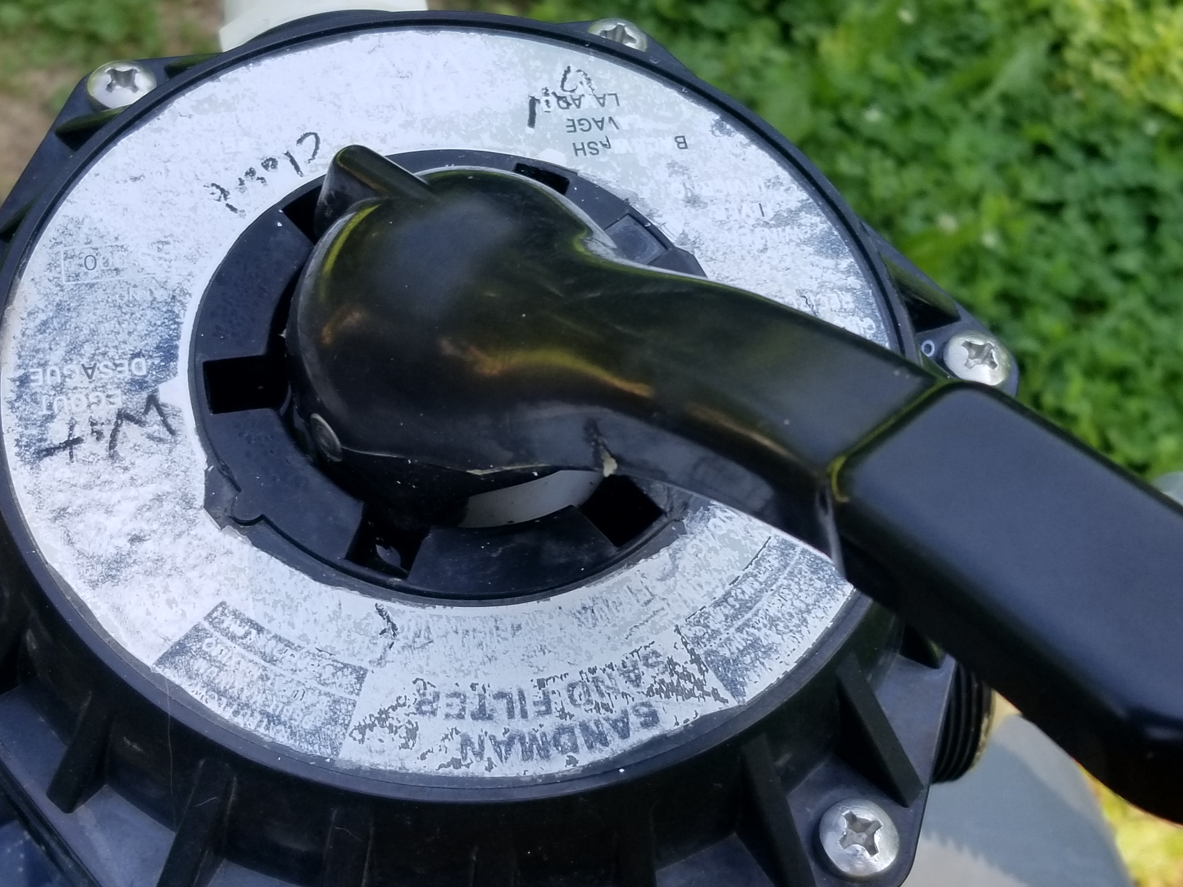 PureLine Replacement Sand Filter Valve Upper Assembly w/ Spider Gasket ...