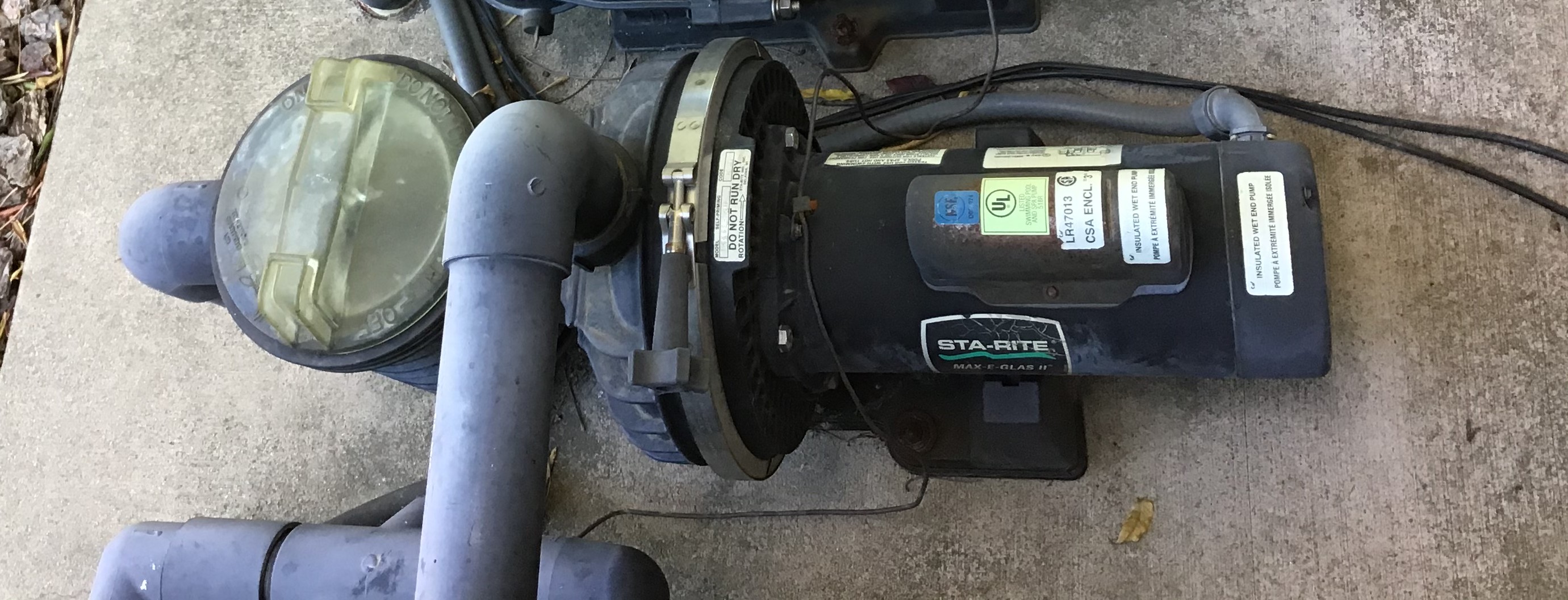 Sta-Rite Max-E-Pro 1 HP Full Rate Energy Efficient - P6E6E206L ...