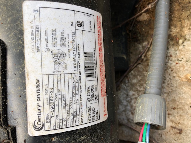 Questions for Pool Pump Run Capacitor, 30 MFD, 2444 - 5VR0303 - INYOPools.com