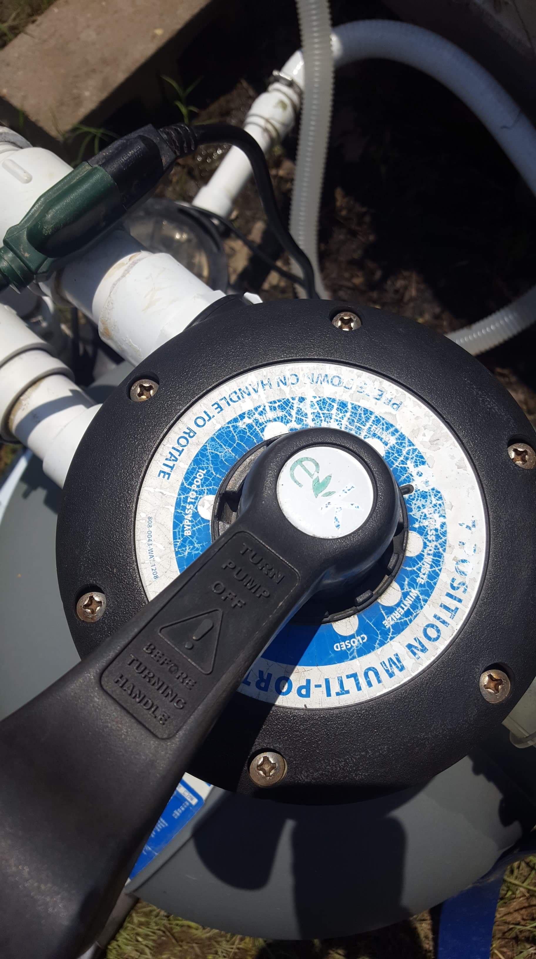 Waterway Plastics Sand Filter Valve, Split Nut Style, 2002-Current ...