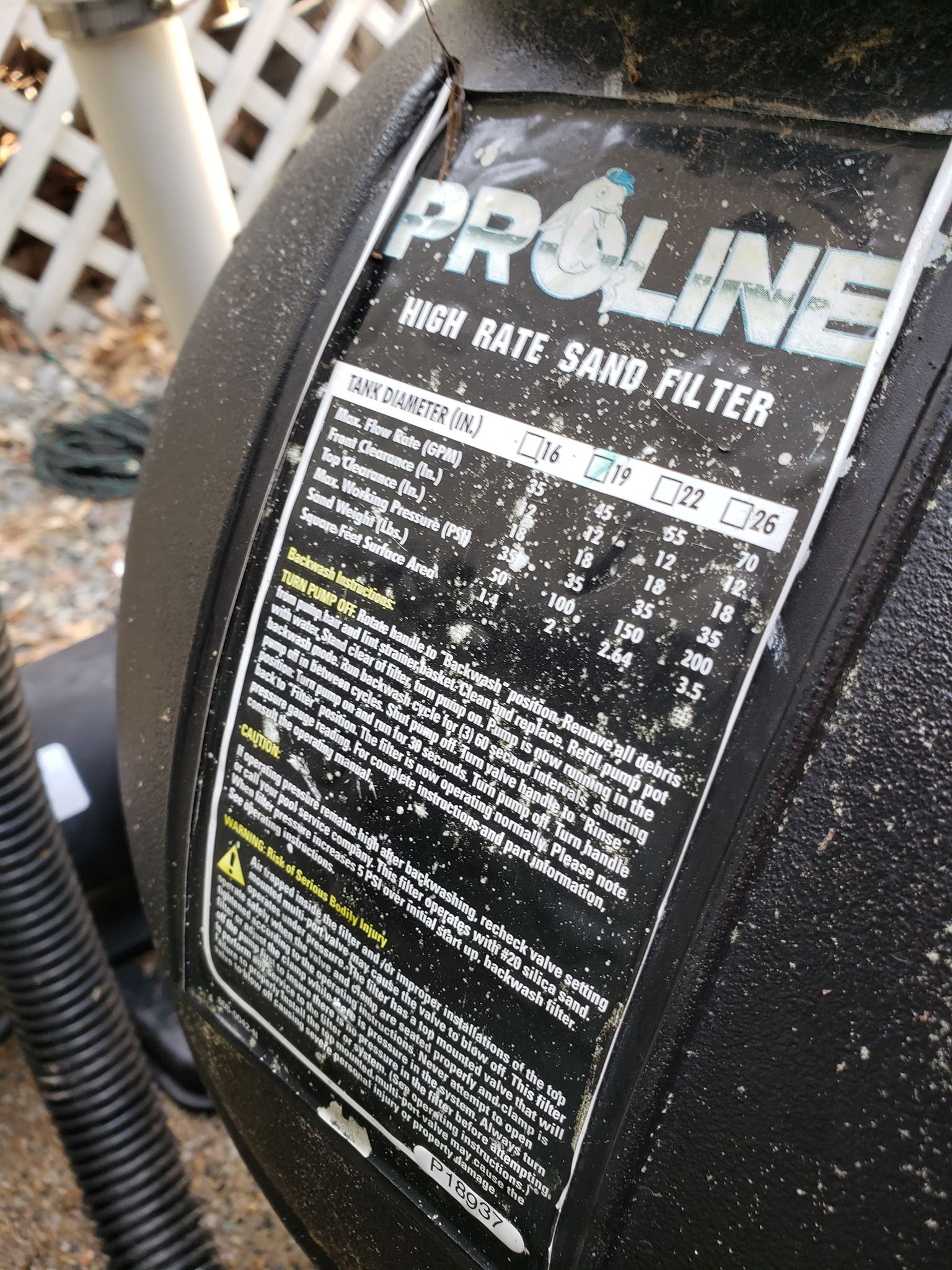 Waterway Plastics Sand Filter Valve, Split Nut Style, 2002-Current ...