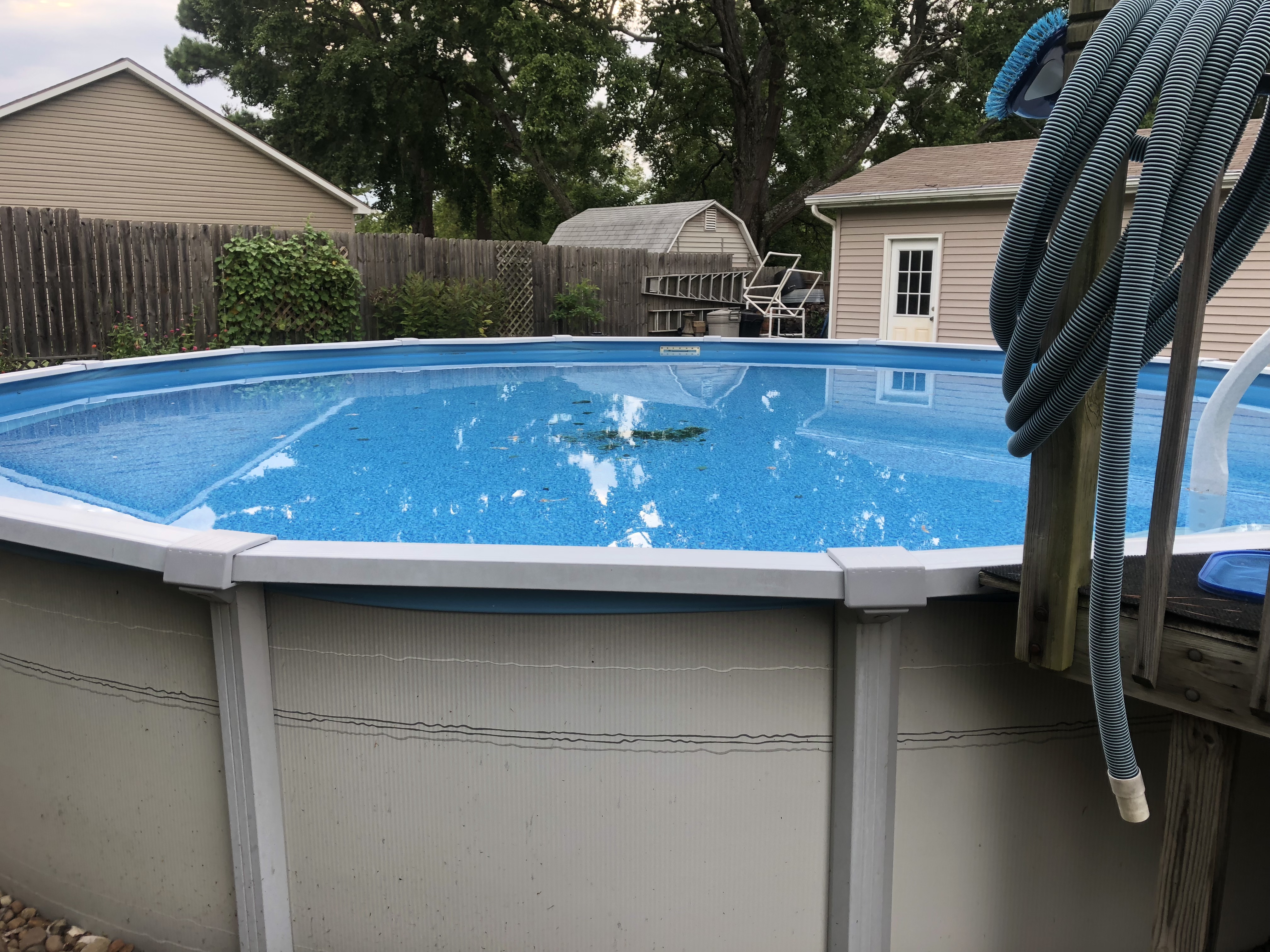 Wilbar Bottom Rail, Steel, 54-1/4" for 21' Round Above Ground Pools ...