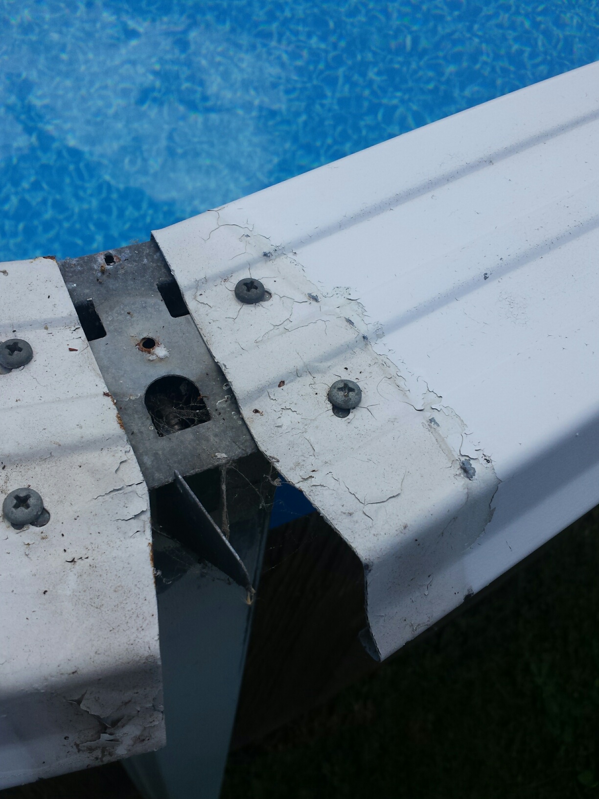 Wilbar Atlantis Esprit Top Rail, 6" x 56-27/32", Mist Grey, Single ...