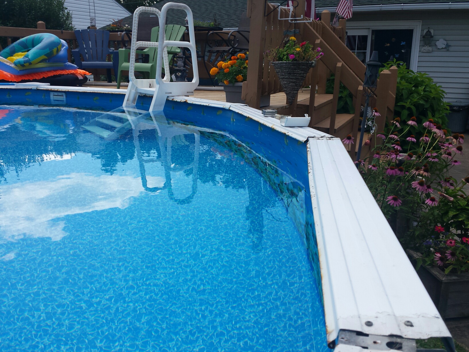 Wilbar Atlantis Esprit Top Rail, 6" x 56-27/32", Mist Grey, Single ...