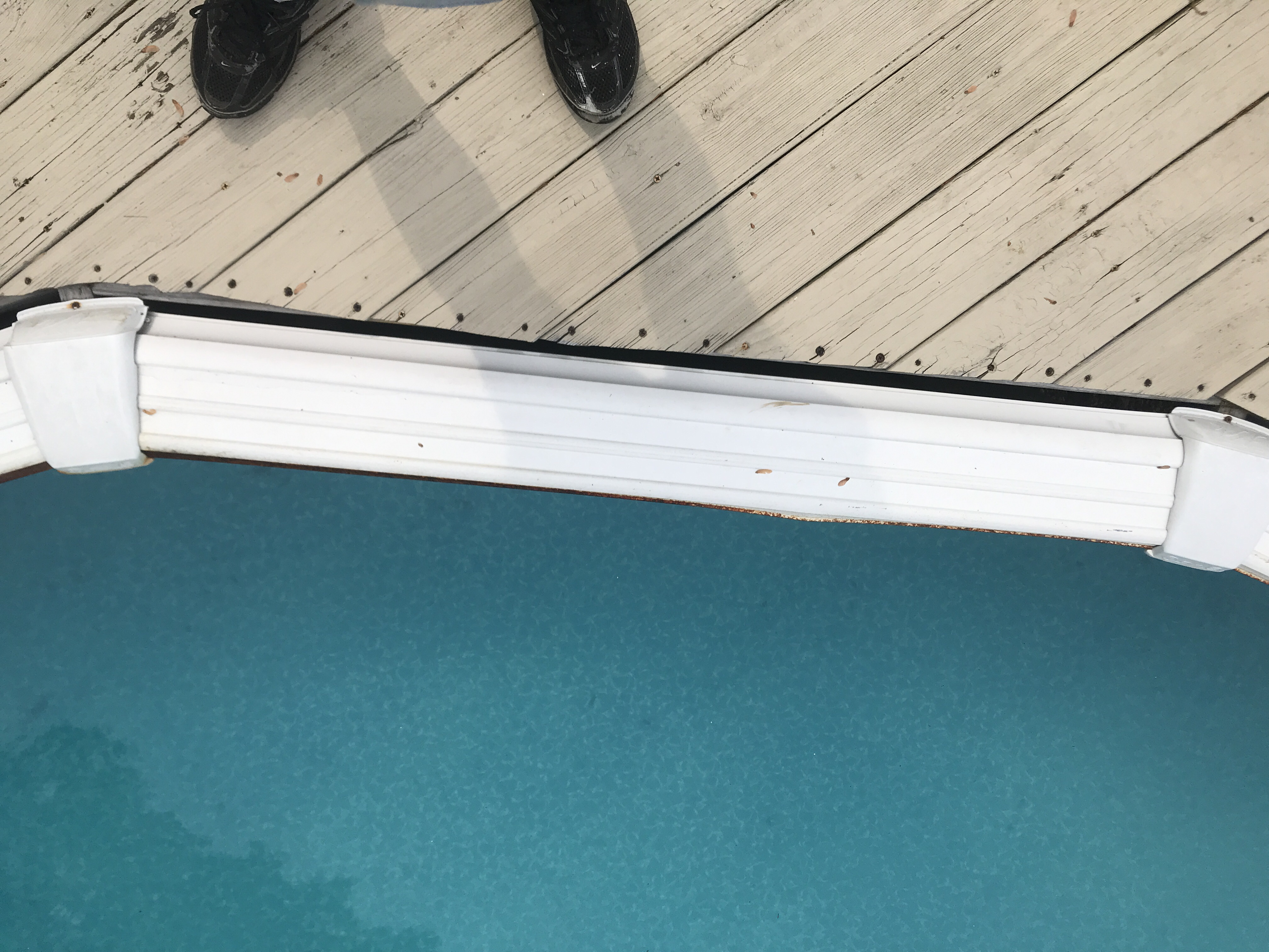 Wilbar Trendium Ultrada Top Rail, 8-1/4" x 48", Steel, Clay, Single ...